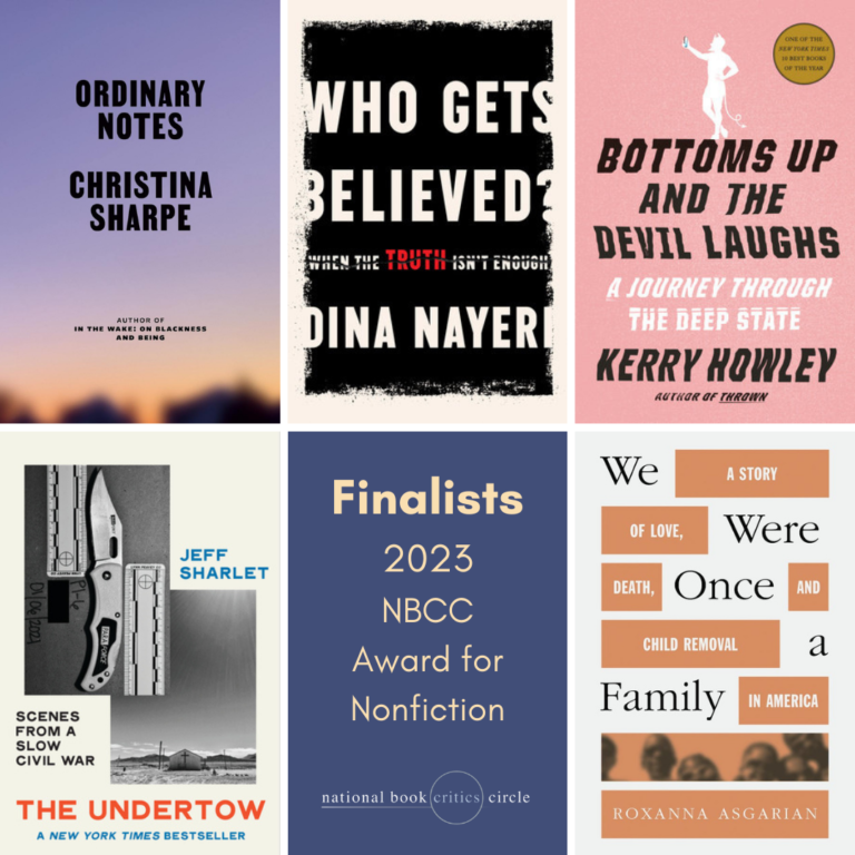 30 Books in 30 Days: Nonfiction - National Book Critics Circle
